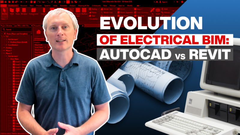 Evolution of Electrical BIM: AutoCAD vs. Revit - Design Master Blog