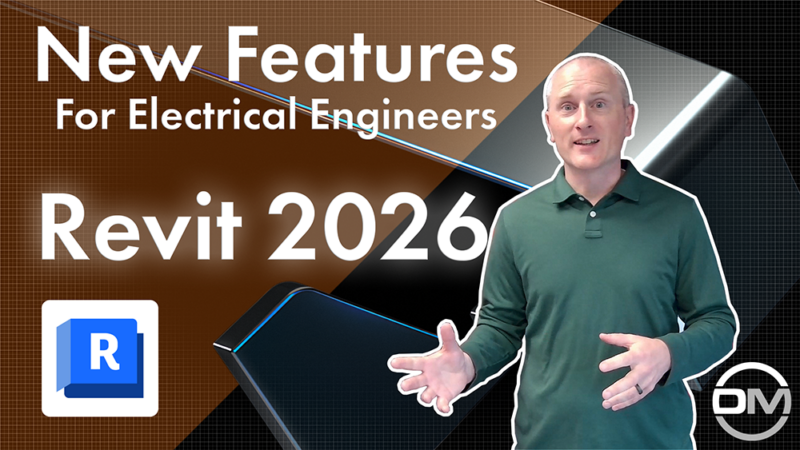 New Features for Electrical Engineers in Revit 2026 - Design Master Blog